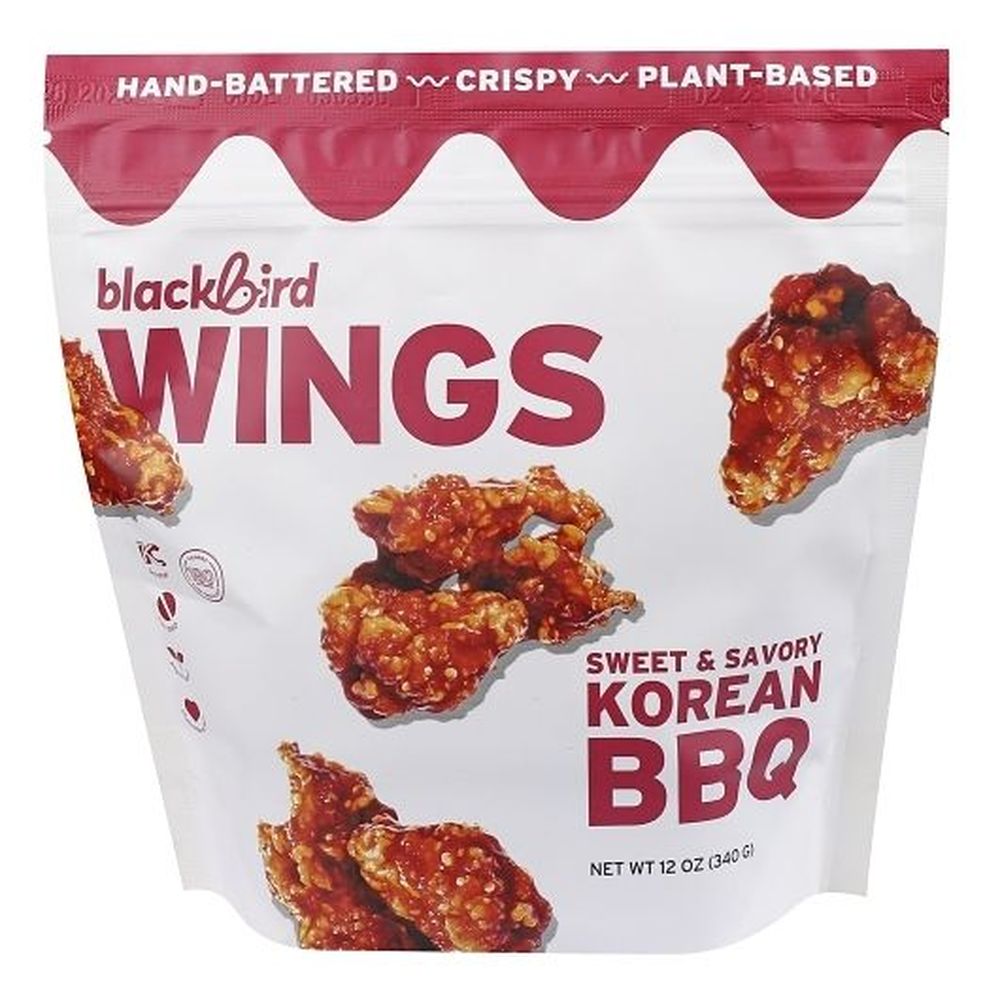 Blackbird Foods Plant Based Sweet and Savory Korean Bbq Wings, 0.75 ...