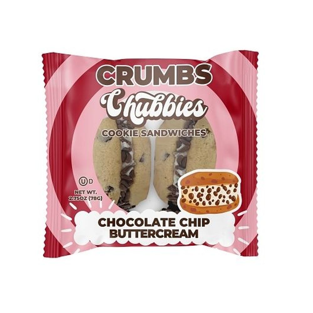 The Original Crumbs Bakeshop Chubbies Chocolate Chip Buttercream Cookie ...
