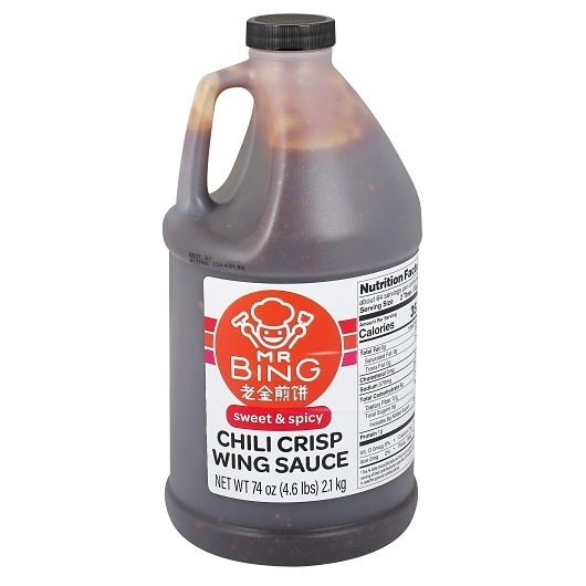Mr Bing Sweet and Spicy Chili Crisp Wing Sauce | FoodServiceDirect