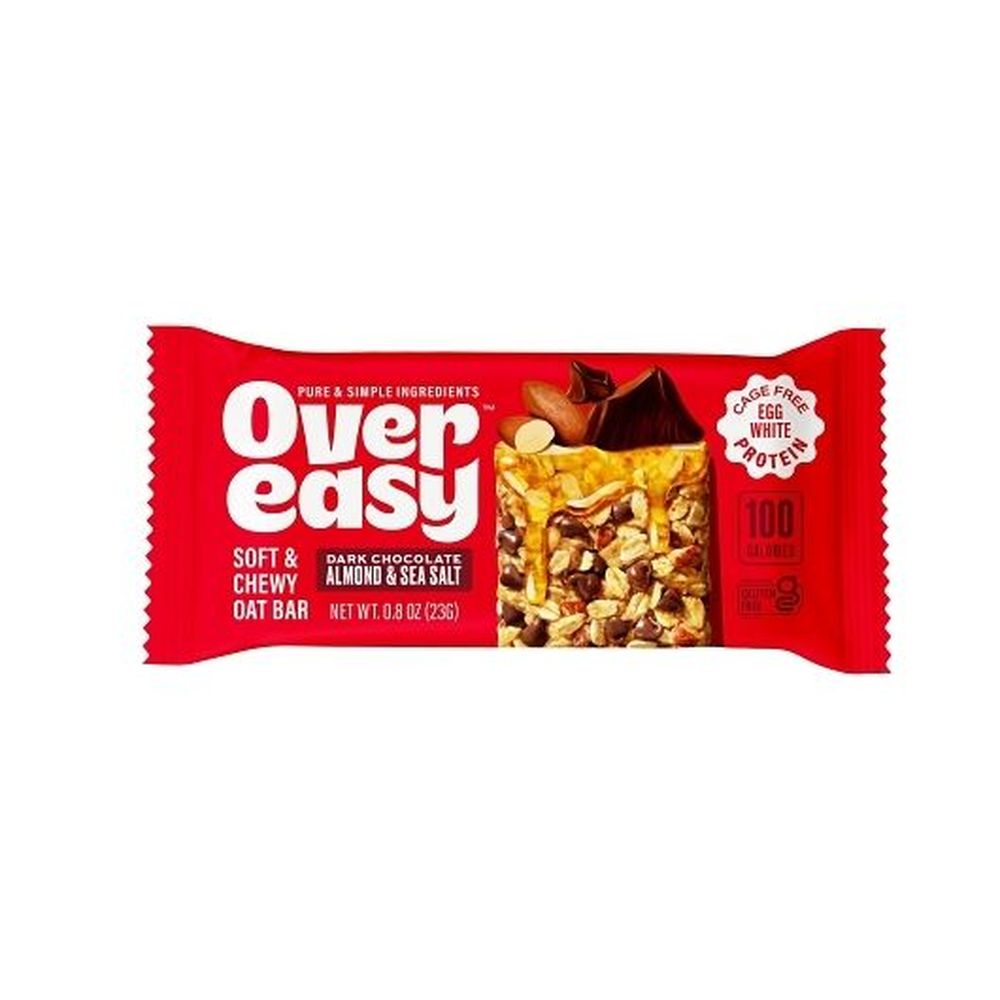 Over Easy Dark Chocolate Almond Sea Salt Mini Breakfast Bar, 0.8 Ounce ...