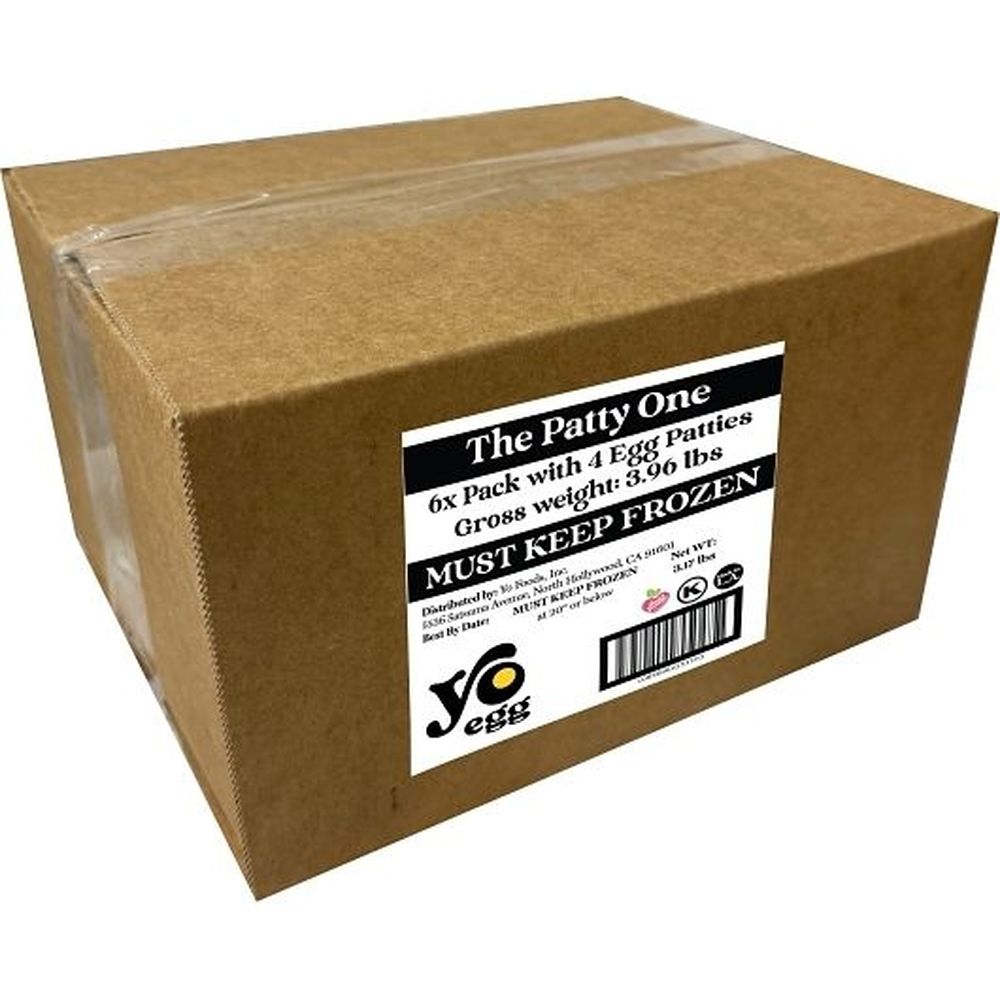 Yo Egg The Egg Plant Based Egg Patty, 4 count - 6 per case