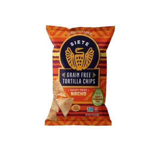 Siete Nacho Tortilla Chips, 5 Ounce -- 12 per case
