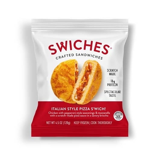Swiches Individually Wrapped Italian Style Pizza Sandwich, 4.5 Ounce ...