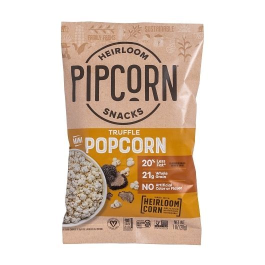 Pipcorn Heirloom Truffle Popcorn, 1 Ounce -- 24 per case