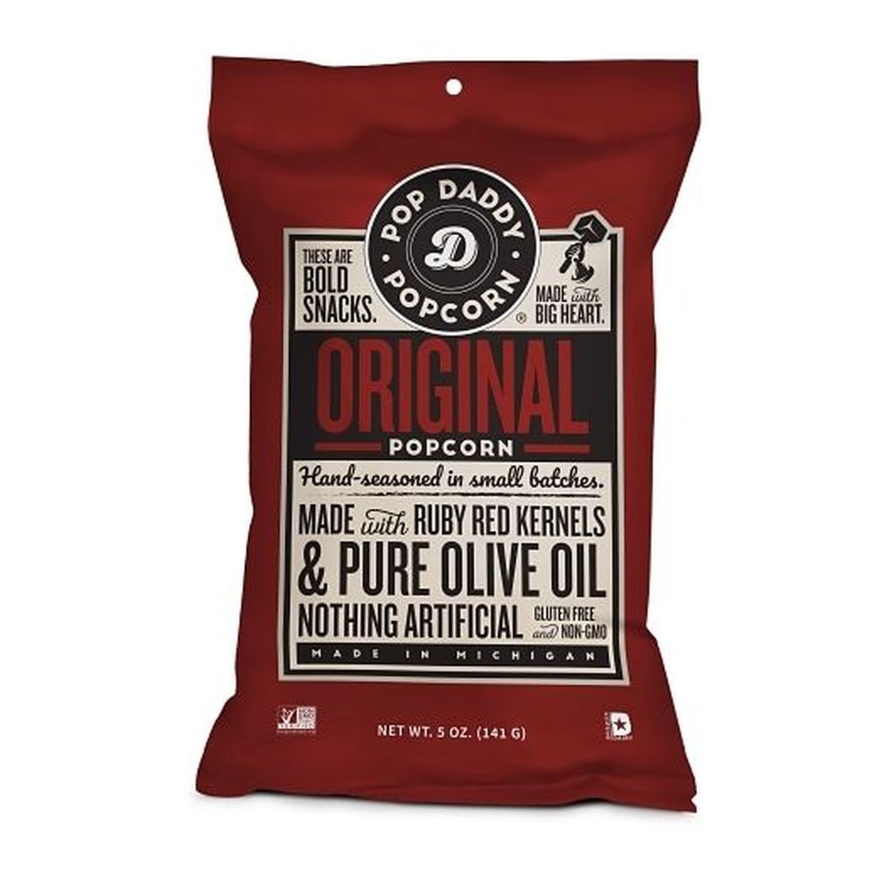 Pop Daddy Original Popcorn 5 Ounce 12 Per Case