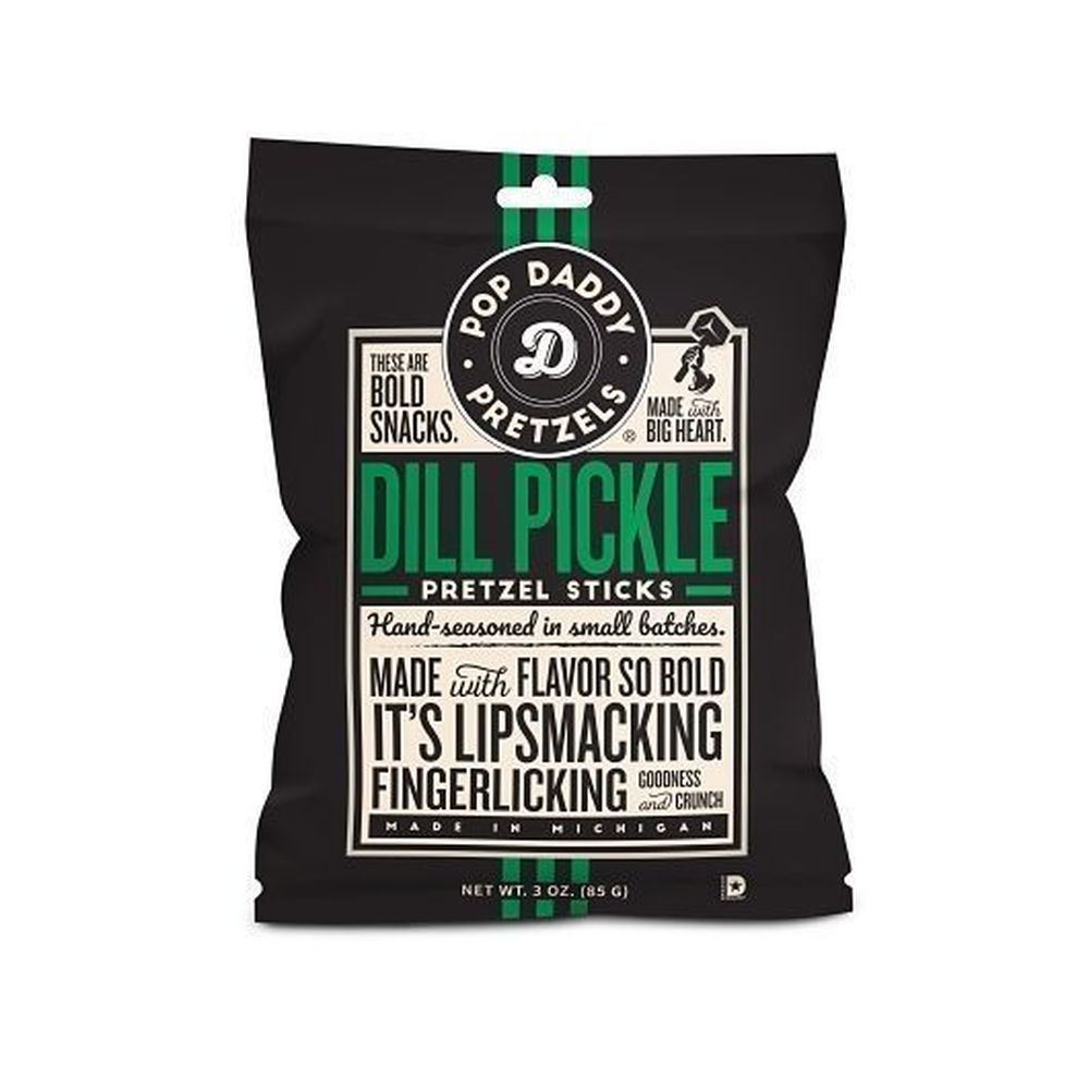 Pop Daddy Dill Pickle Pretzel Sticks | FoodServiceDirect