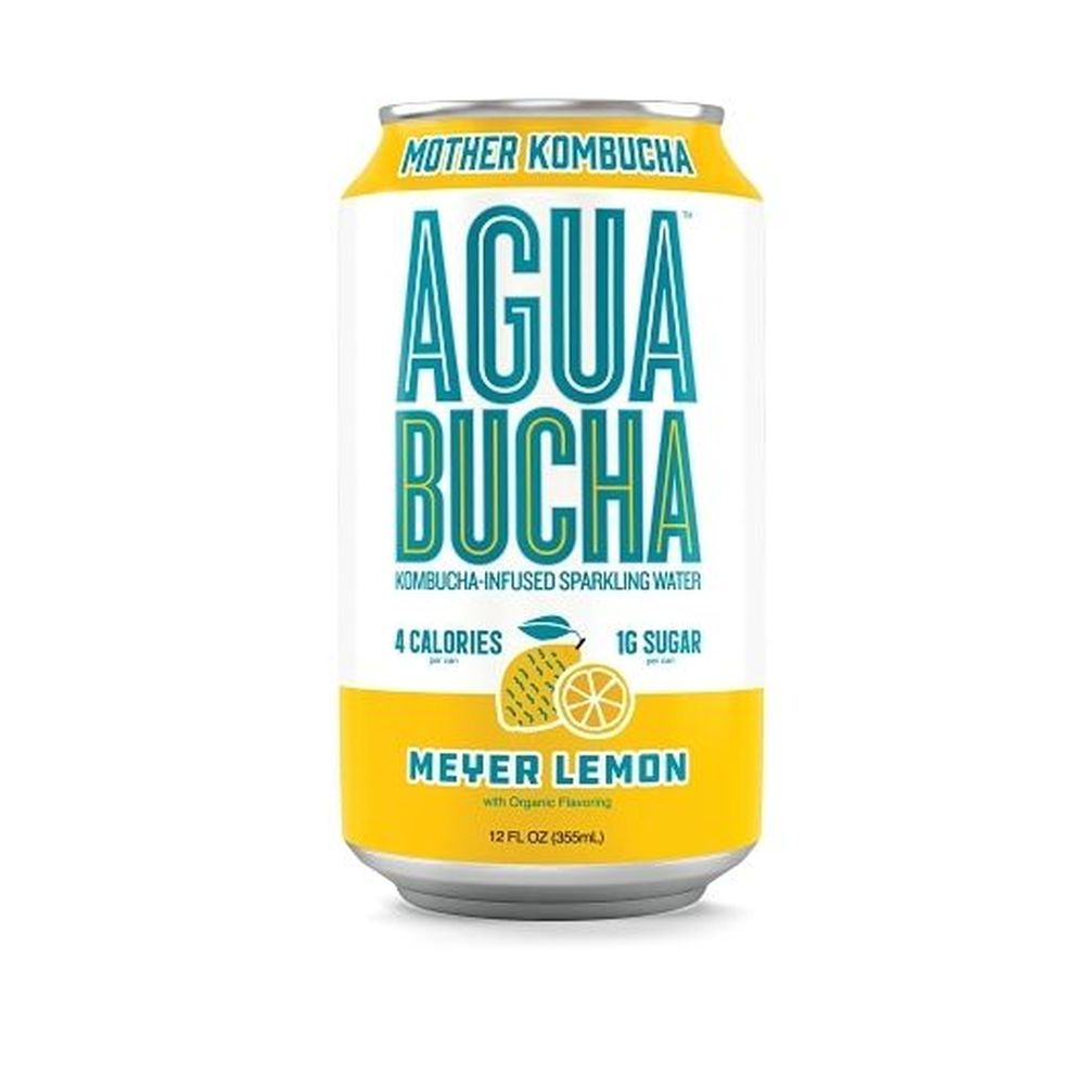 Agua Bucha Meyer Lemon Kombucha Infused Sparkling Water | FoodServiceDirect