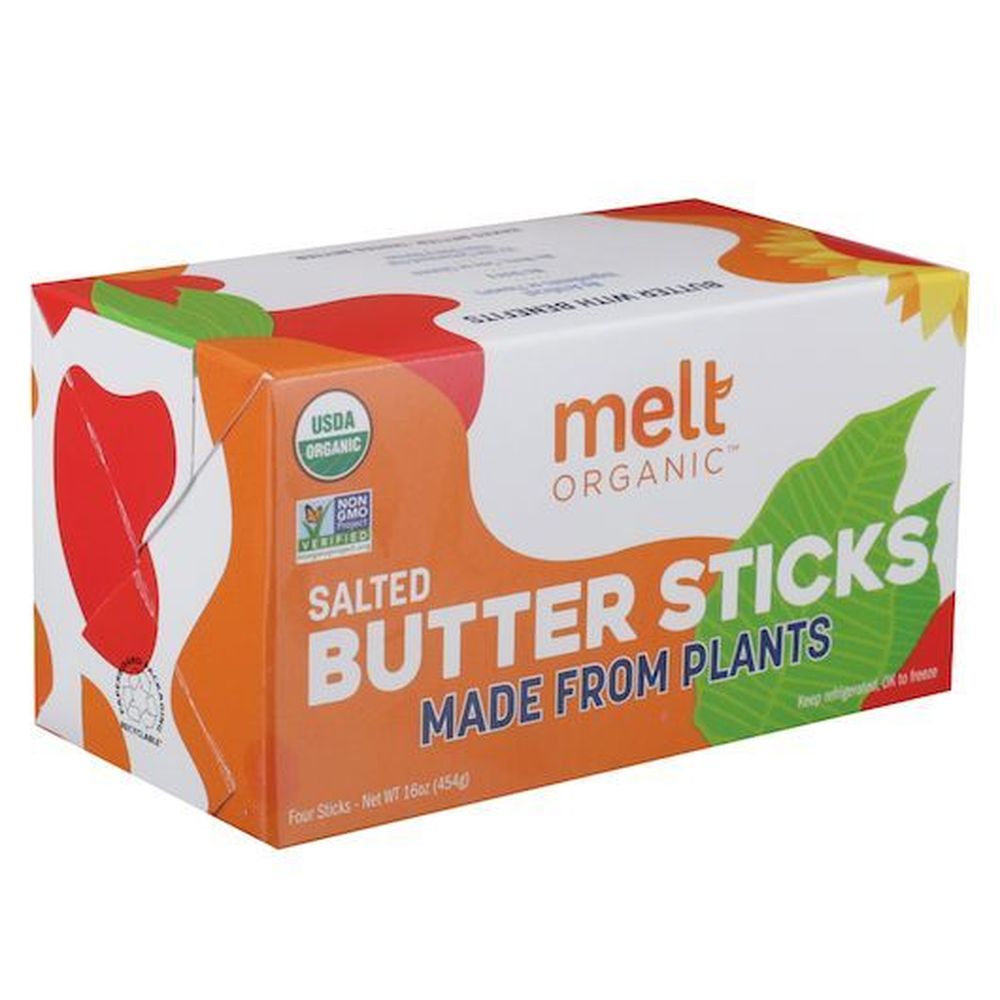 Melt Organic Salted Butter Sticks Case | FoodServiceDirect