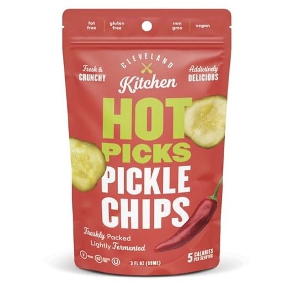 Cleveland Kraut Hot Picks Pickle Chip, 3 Ounce -- 12 per case | FoodServiceDirect.com - Widest ...