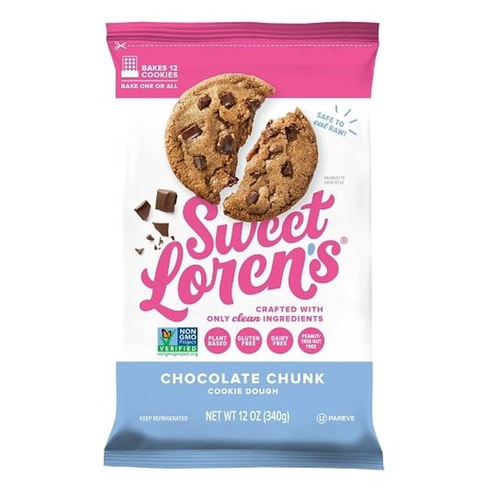 Sweet Lorens Place and Bake Gluten Free Chocolate Chunk Cookie, 12 ...
