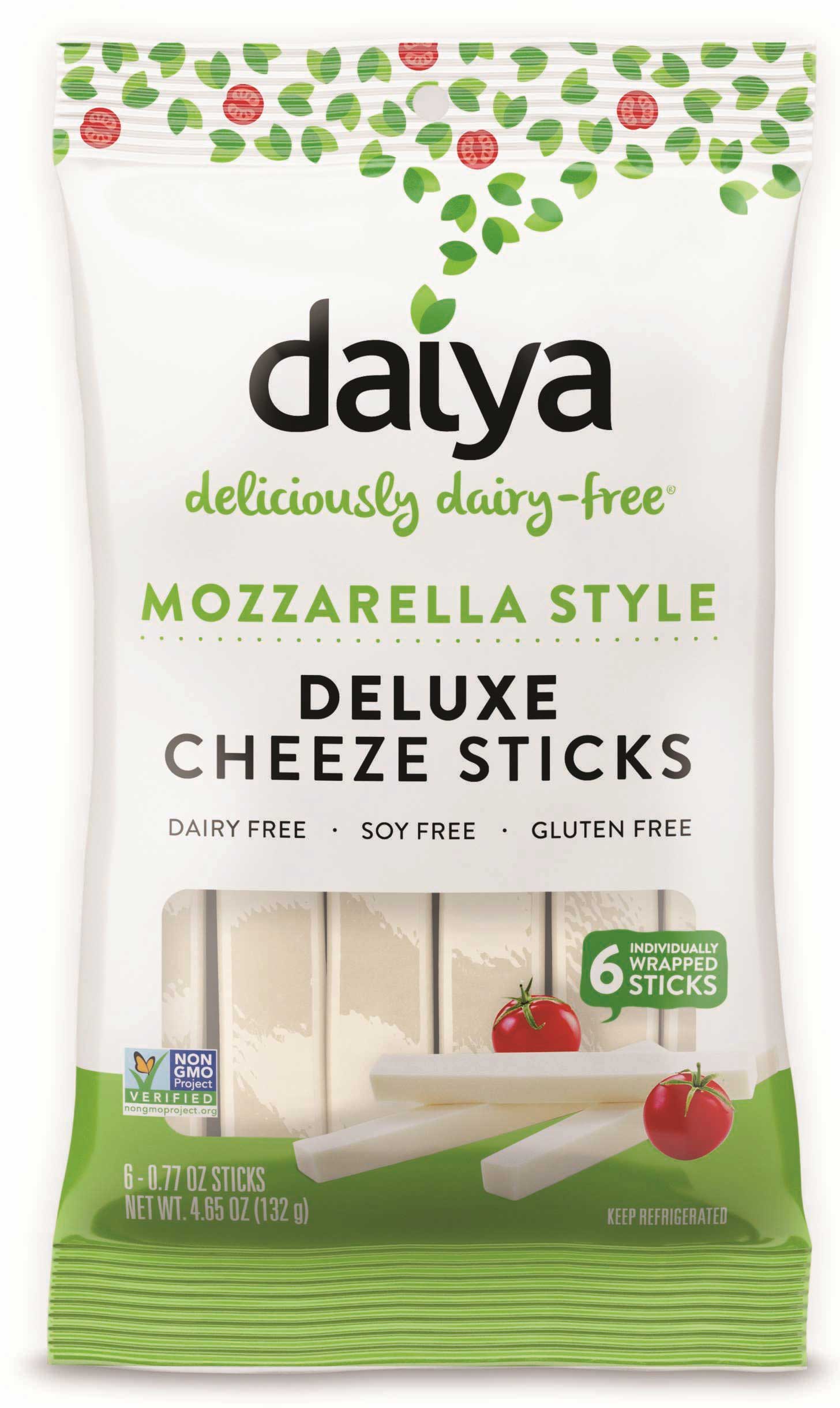 Daiya Mozzarella Style Deluxe Cheeze Stick, 4.65 Ounce -- 8 per case ...