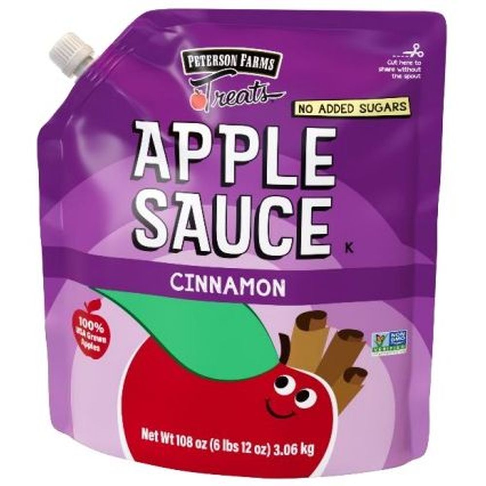 Peterson Farms Cinnamon Applesauce Pouch | FoodServiceDirect