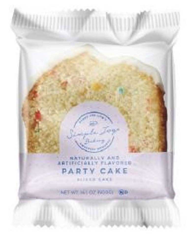 Simple Joys Bakery Iced Party Sliced Loaf Cake Case | FoodServiceDirect