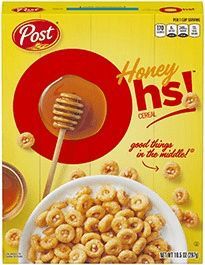 Post Honey Ohs Cereal, 14 Ounce -- 8 per case