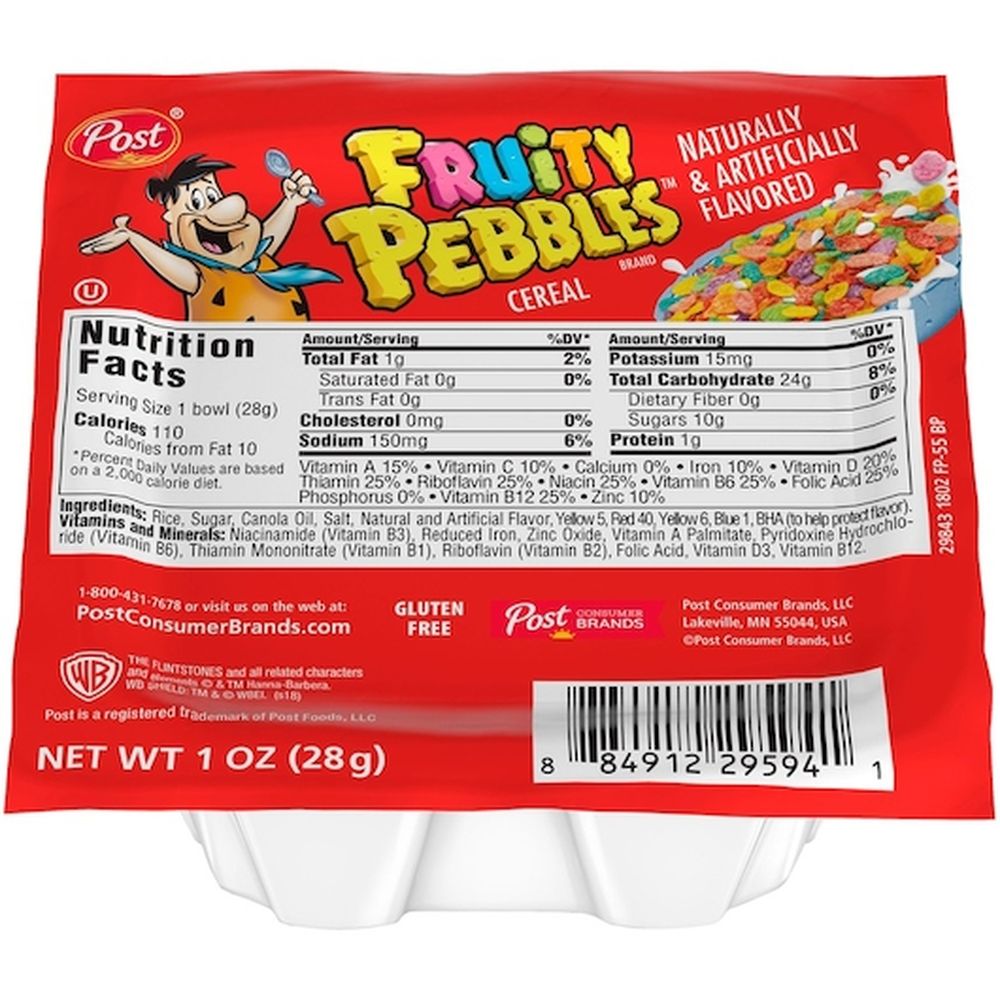 Post Fruity Pebbles Cereal | FoodServiceDirect