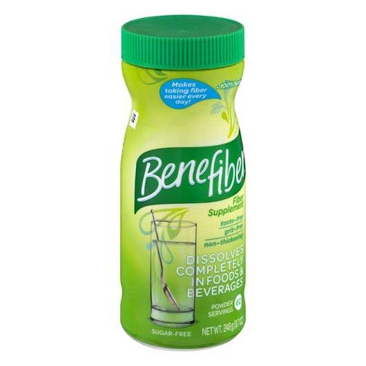 Benefiber Fiber Supplement Powder, 248 Gram -- 12 per case ...