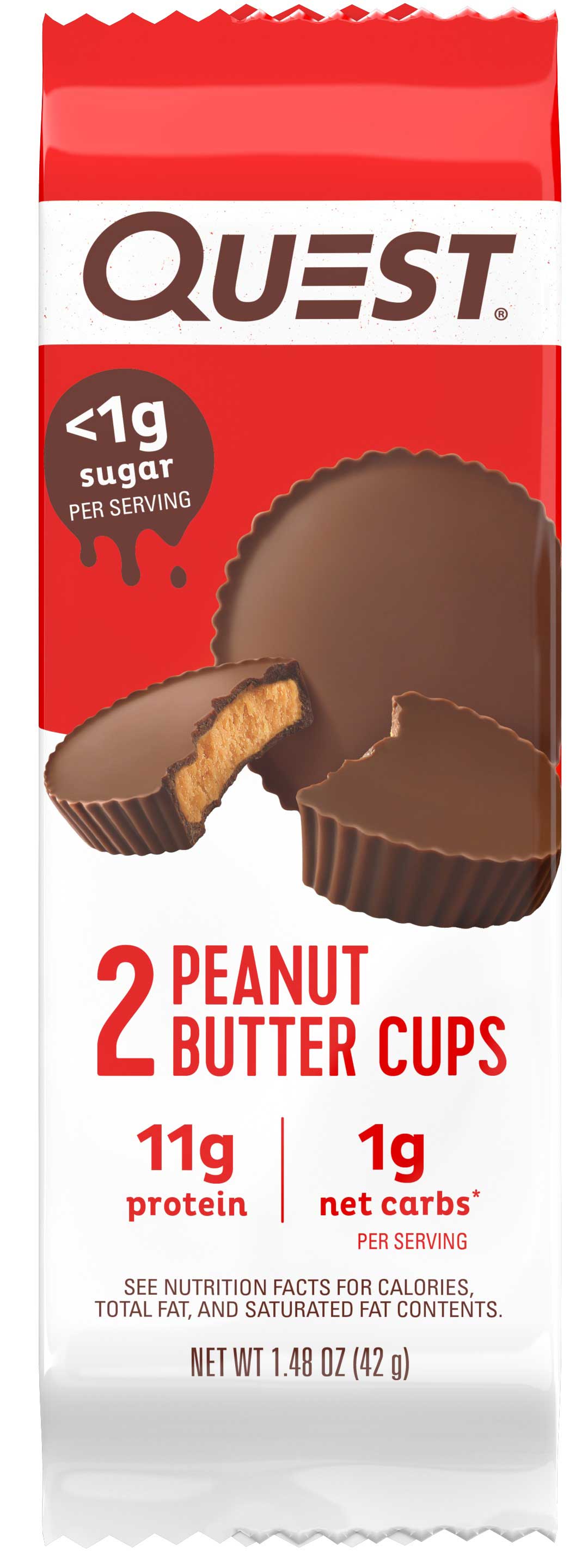 Quest Peanut Butter Cups, 1.48 Ounce -- 144 per case