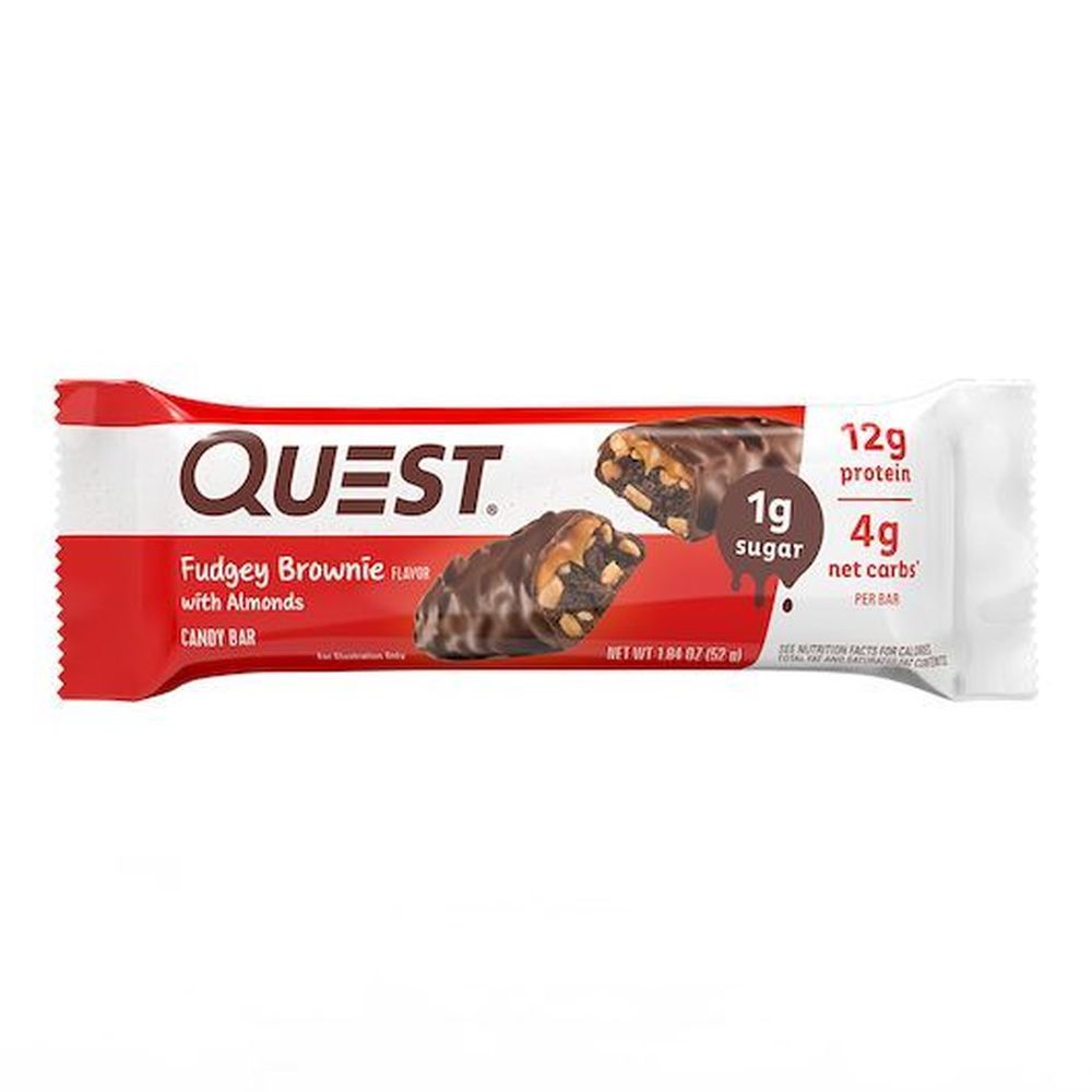 Quest 2 Flavors Candy Bar - Variety Display, 48 count