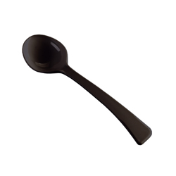 Yoshi Essentials Black Serving Spoon, 10 inch -- 100 per case