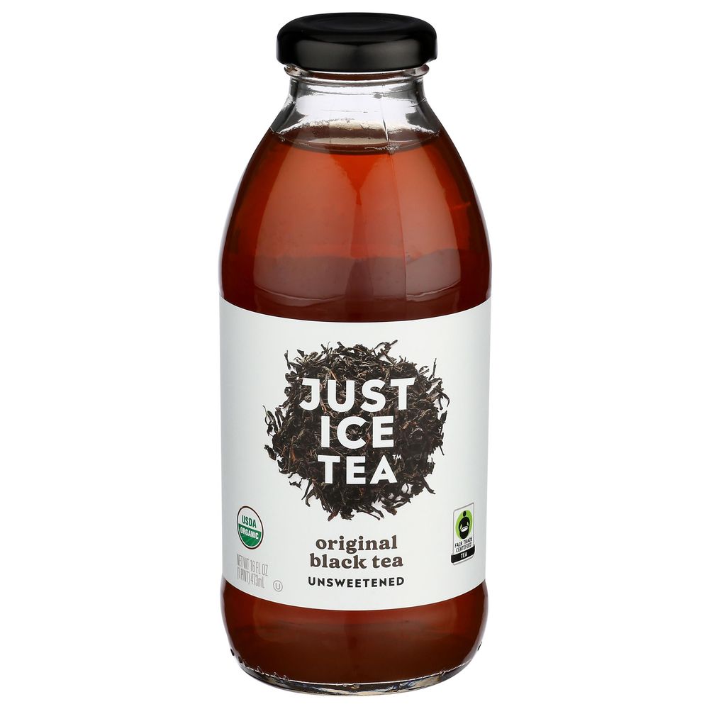 Just Ice Tea Organic Original Unsweetened Black Tea | FoodServiceDirect