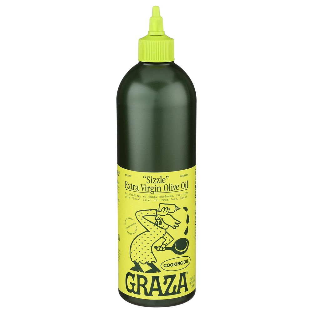 Graza Sizzle Extra Virgin Olive Oil, 25.3 Fluid Ounce -- 6 per case
