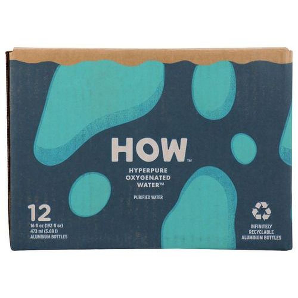 How Hyperpure Oxygenated Purified Water, 192 Fluid Ounce