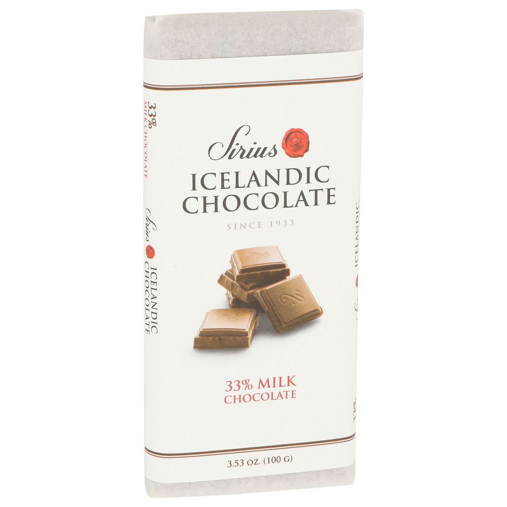 Sirius Icelandic 33 Percent Milk Chocolate Bar | FoodServiceDirect