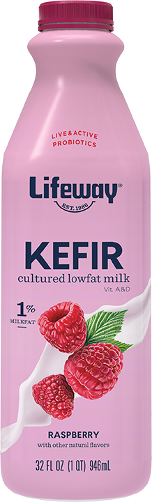 Lifeway Raspberry Lowfat Kefir Case | FoodServiceDirect