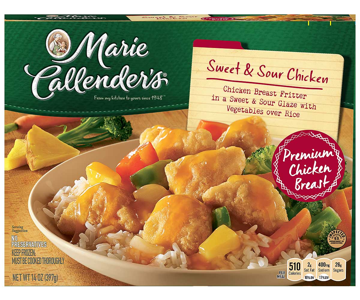 Conagra Marie Callenders Sweet and Sour Chicken Case | FoodServiceDirect