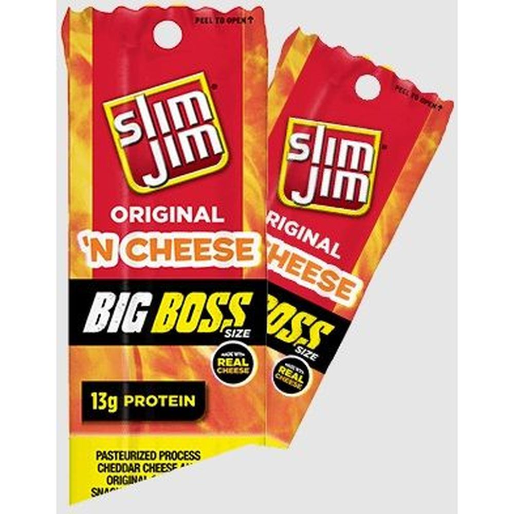 Slim Jim Big Boss Original N Cheese Case | FoodServiceDirect