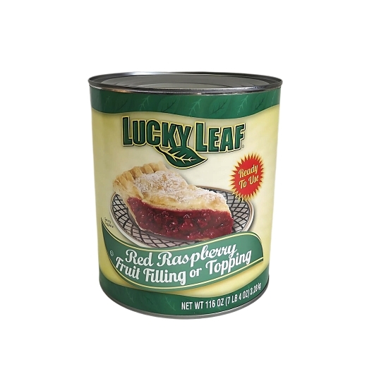 Lucky Leaf Red Raspberry Fruit Filling or Topping, 116 Ounce -- 3 per ...