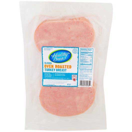 Smithfield Healthy Ones Sliced Oven Roasted Turkey Breast, 2 Pound -- 6 ...