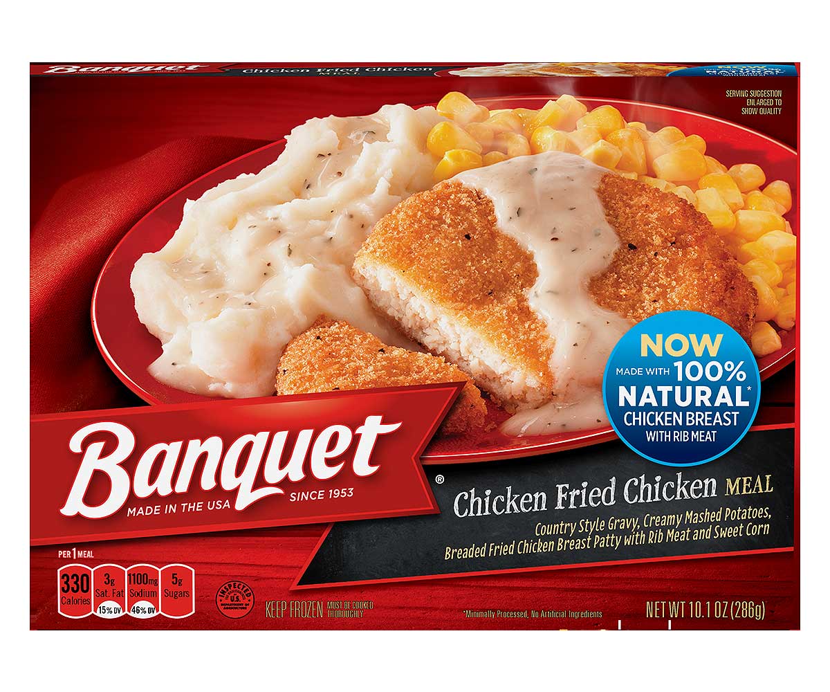 Conagra Banquet Fried Chicken Entree Case | FoodServiceDirect