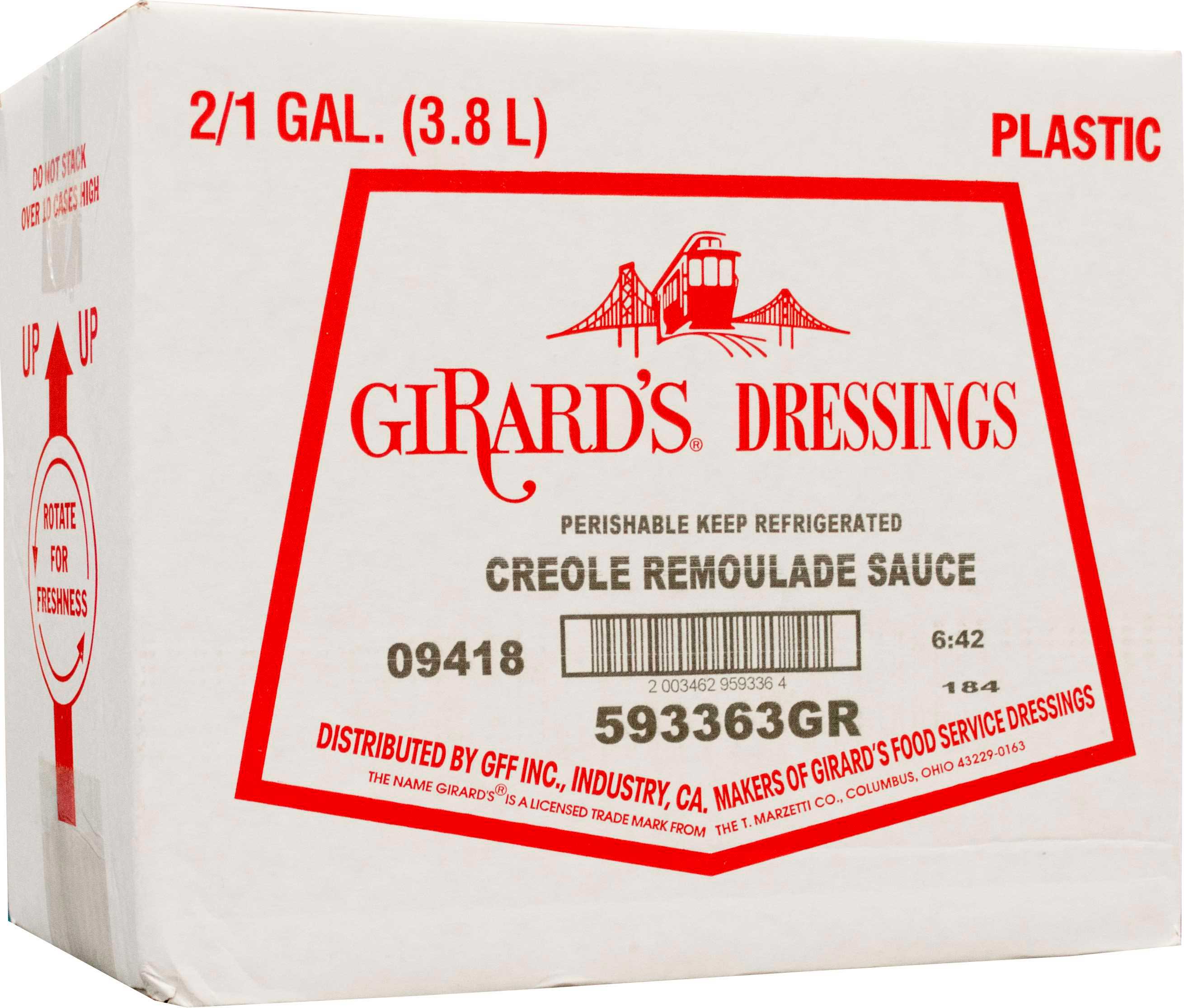 Girard's Dressing Creole Remoulade Sauce Case | FoodServiceDirect
