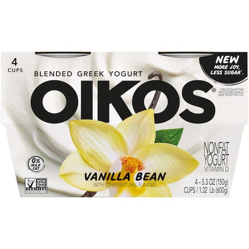 Oikos Core Vanilla Yogurt, 21.2 Ounce -- 6 per case