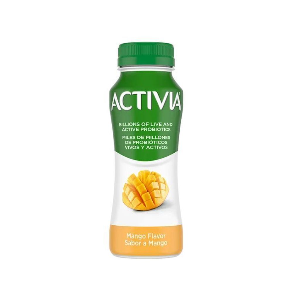 Activia Mango Drink, 7 Fluid Ounce -- 8 per case