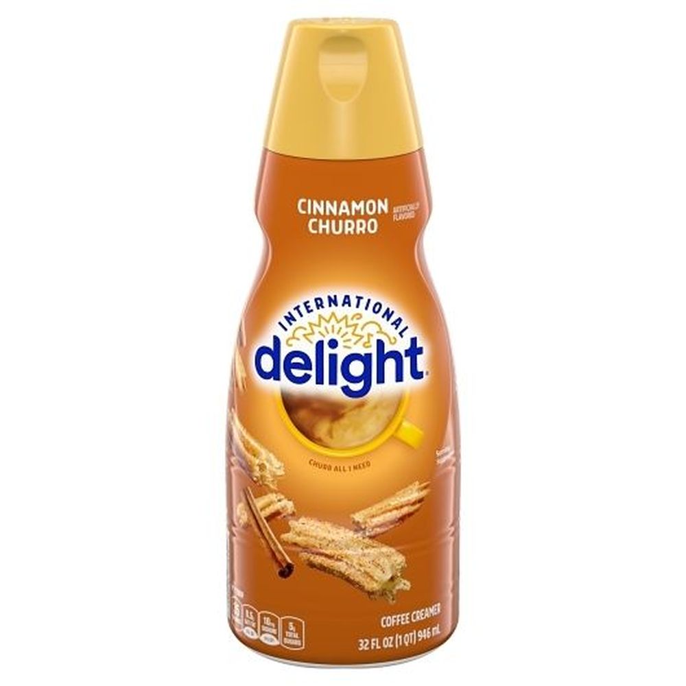 International Delight Cinnamon Churro Coffee Creamer, 32 Fluid Ounce ...