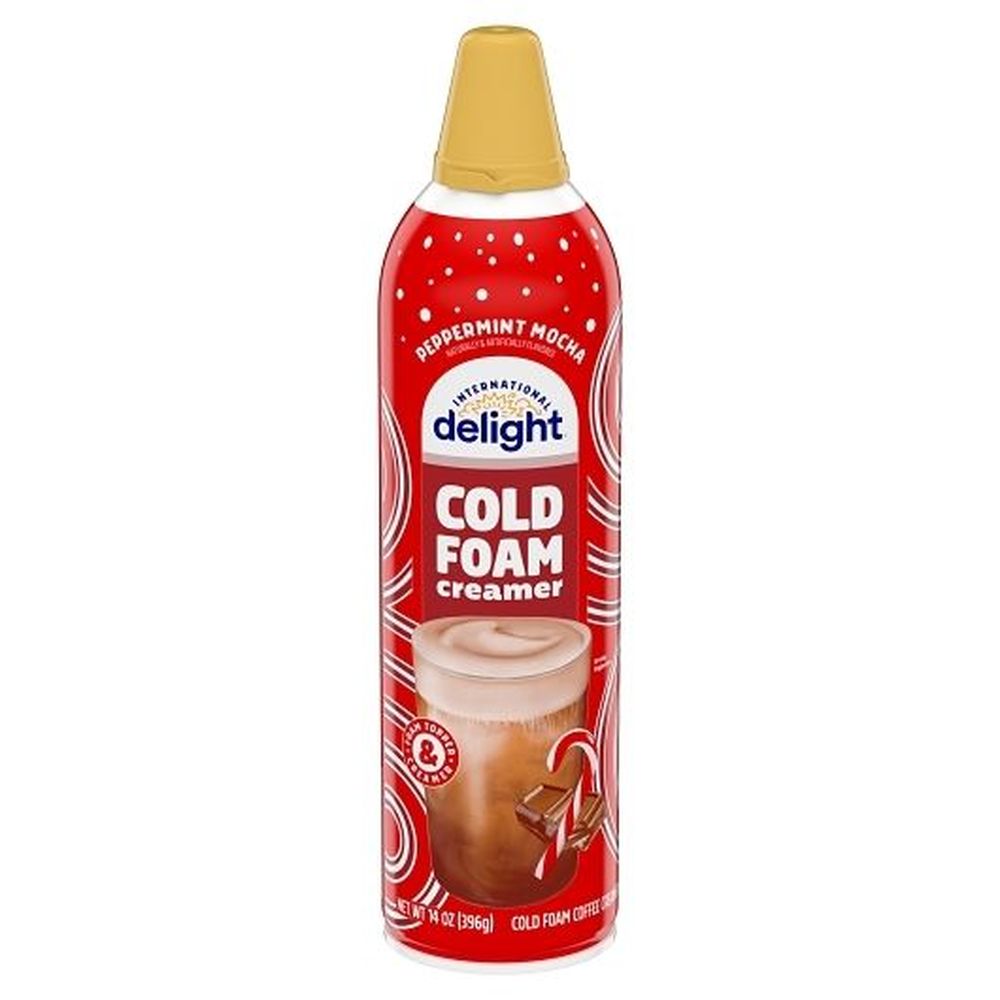 International Delight Peppermint Mocha Cold Foam Coffee Creamer, 14 ...