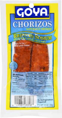 Goya Original Chorizo | FoodServiceDirect