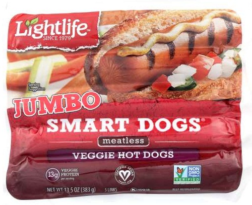 Lightlife Smart Dogs Hot Dogs Case | FoodServiceDirect
