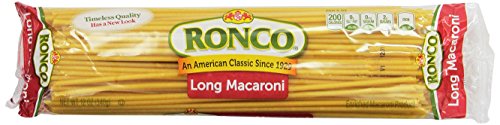 Ronco Long Macaroni, 12 Ounce -- 24 per case.