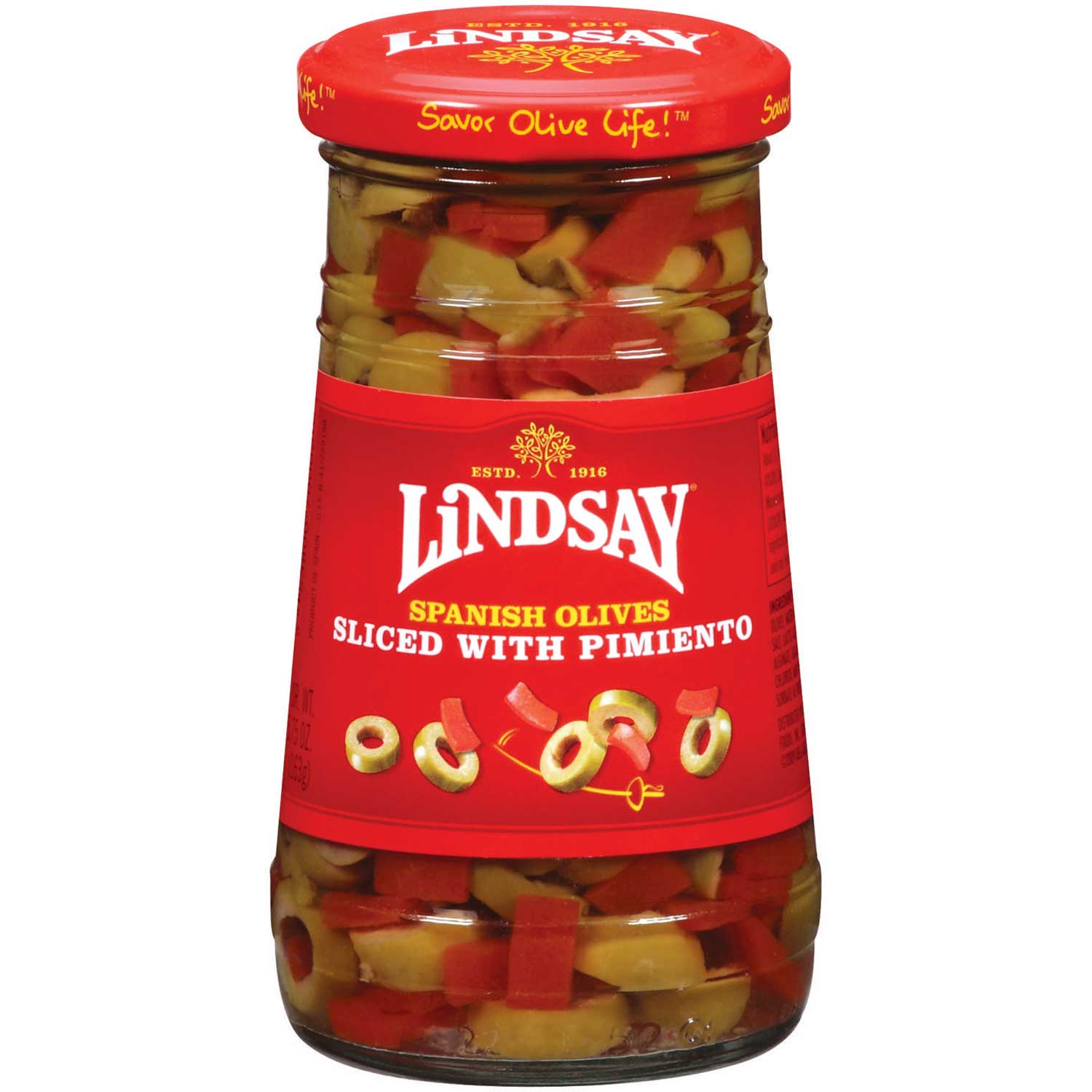 Bell-Carter/Lindsay Sliced Salad Olive, 6 Ounce -- 12 Per Case.