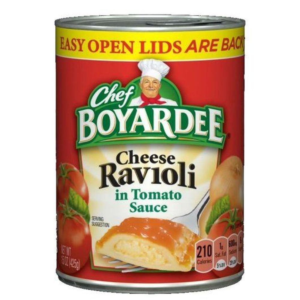 Chef Boyardee Cheese Ravioli in Tomato Sauce, 15 Ounce -- 24 per case