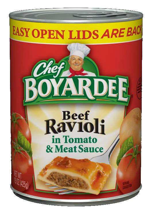 Chef Boyardee Beef Ravioli Pasta Case | FoodServiceDirect