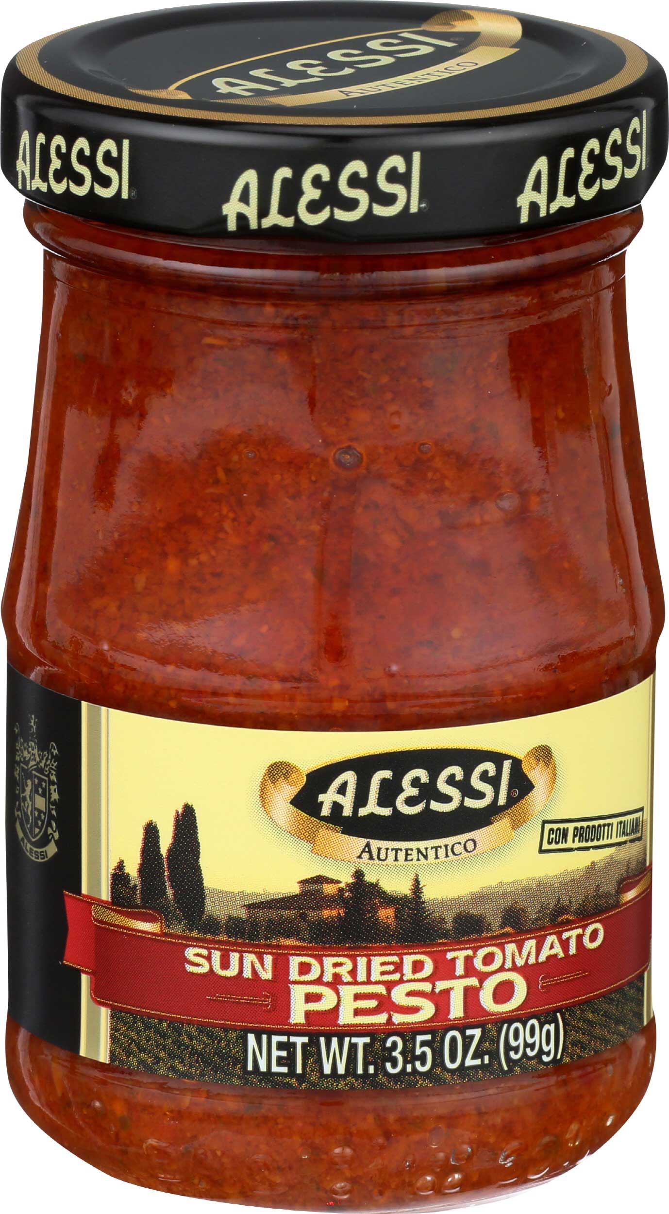 Alessi Sun Dried Tomato Pesto, 3.5 Ounce -- 12 per case | FoodServiceDirect.com - Widest Variety ...
