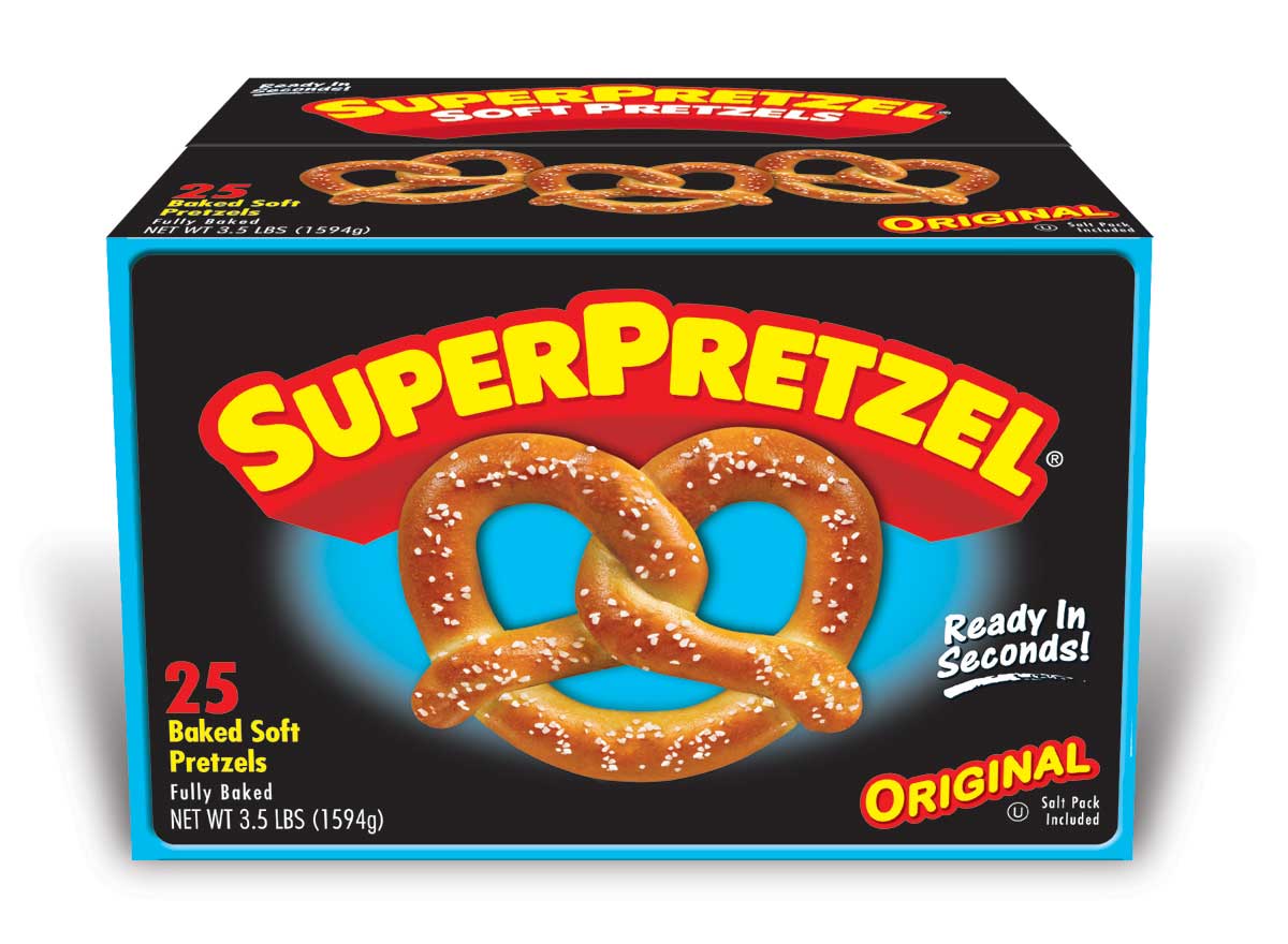 J&J Snack Super Baked Soft Pretzel Case