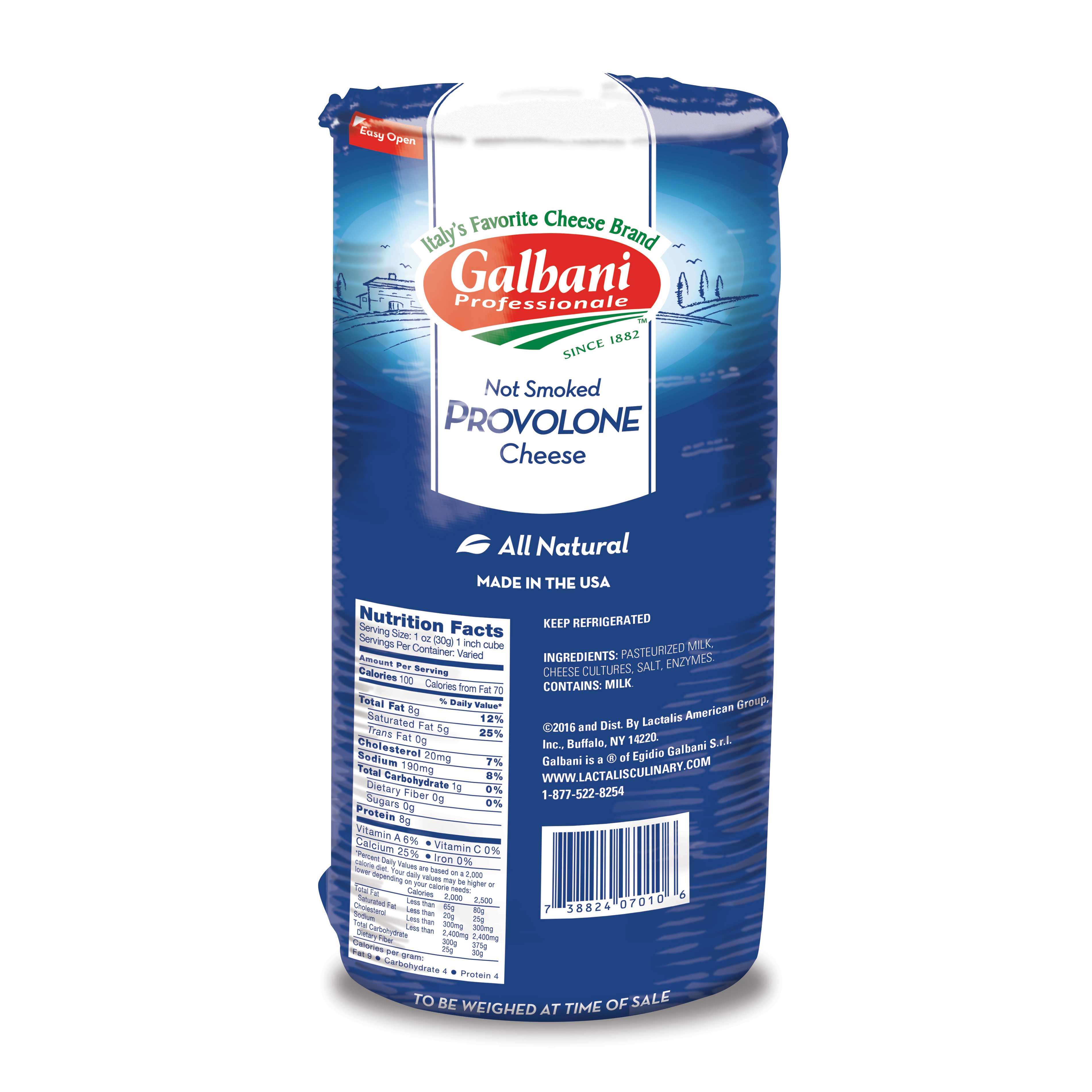 Galbani Professionale Provolone Cheese, 6 Pound -- 6 per case