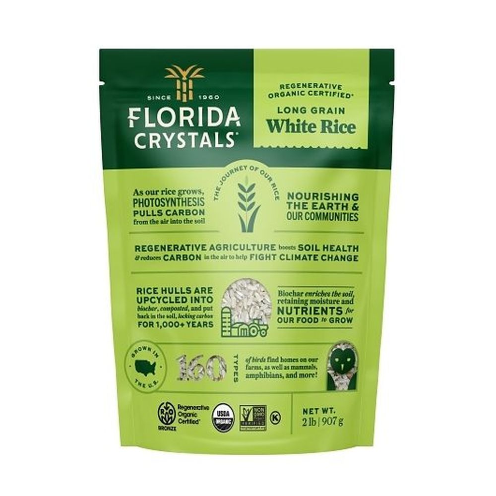 Florida Crystals Regenerative Organic Certified Long Grain White Rice ...