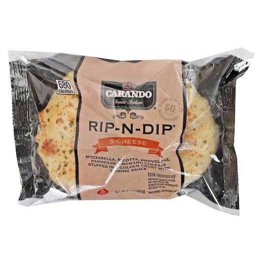 Carando Rip-N-Dip Cheese Pizza, 8.5 Ounce -- 12 per case