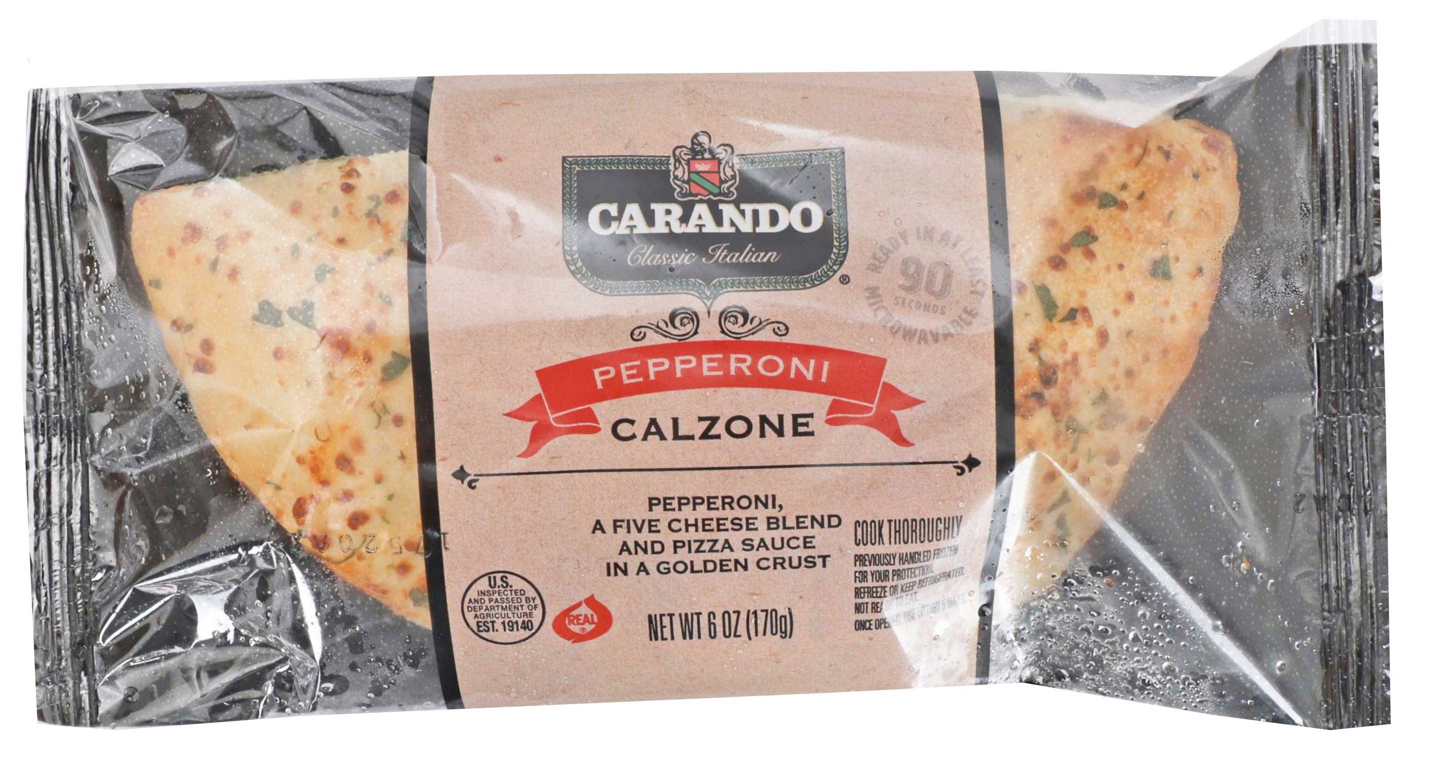 Carando Pepperoni Calzone Case | FoodServiceDirect